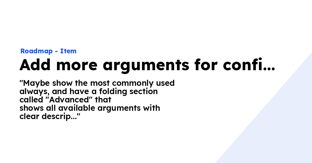 Add More Arguments For Configuring Queue Worker Ploi Roadmap 3740