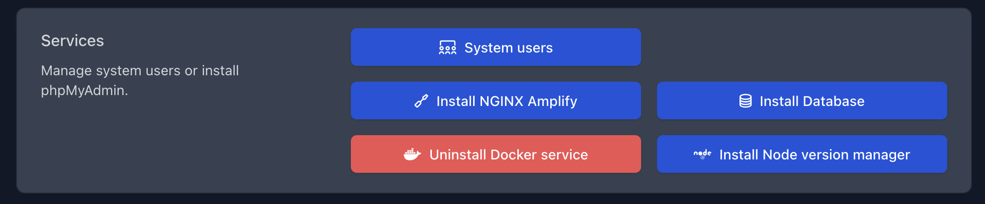 Add Docker Optional Nginx Setup During Server Creation Ploi Roadmap